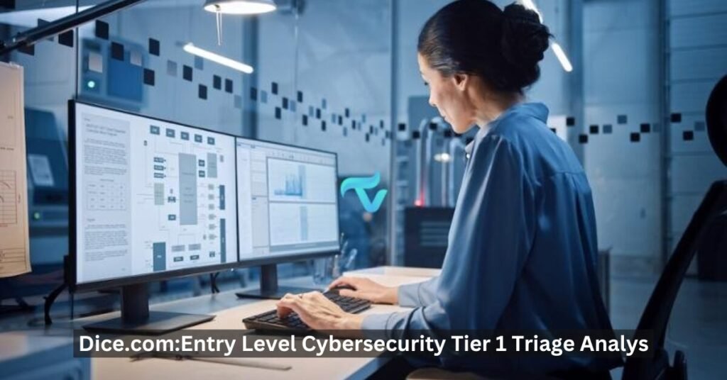 Dice.com:Entry Level Cybersecurity Tier 1 Triage Analys and More